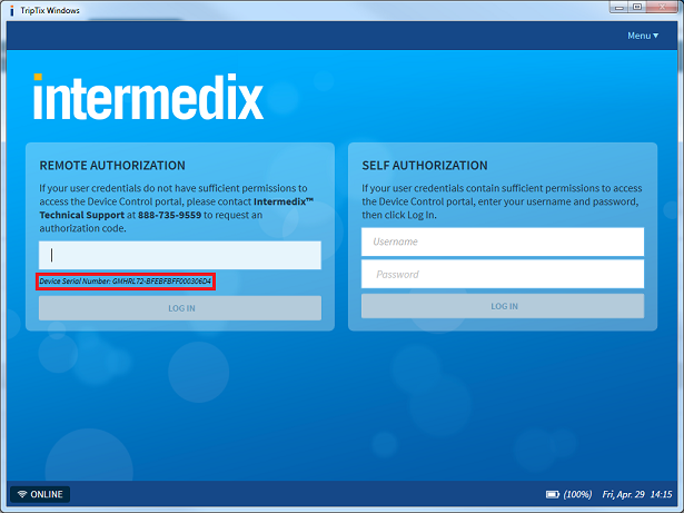 Activate TripTix Windows – TripTix