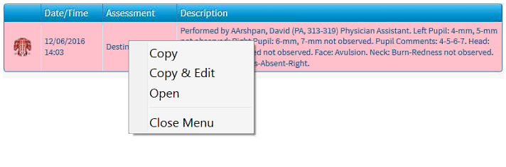 Copy an Assessment – TripTix