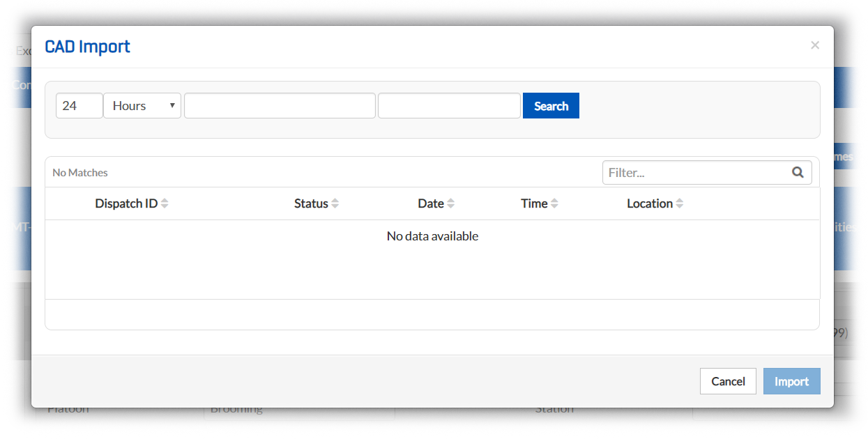 Import CAD Data – TripTix