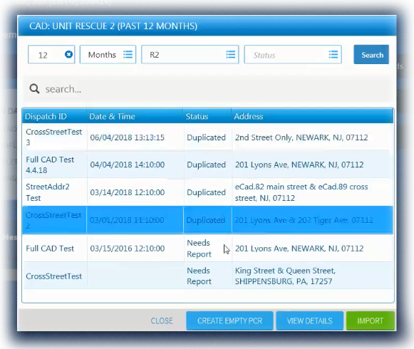 Create a Run Record – TripTix