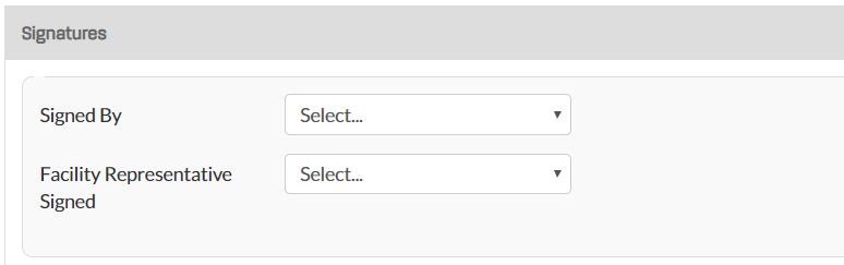 Complete the Signatures Section – TripTix