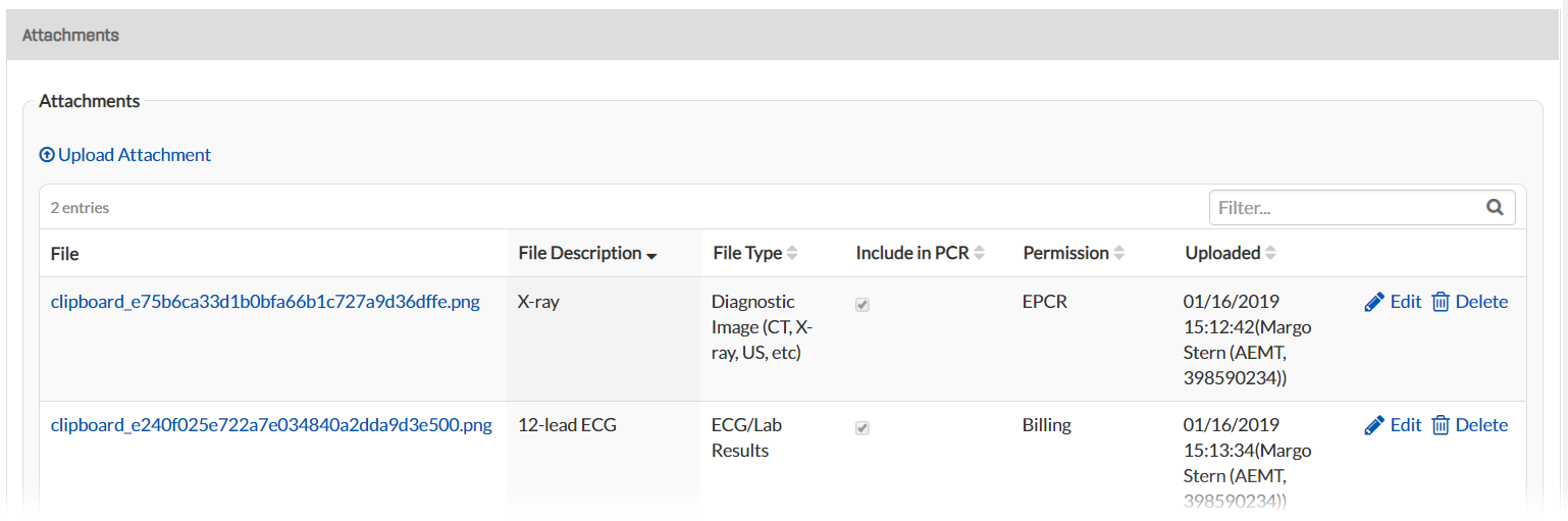 Manage Attachments – TripTix
