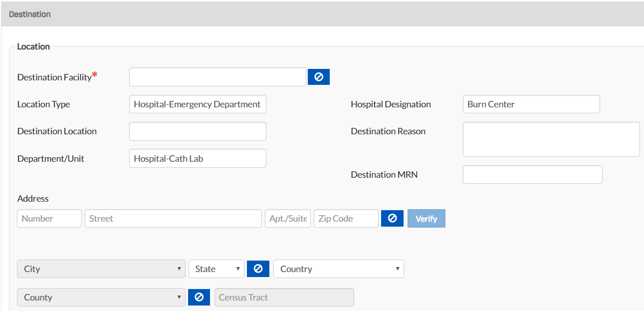 Complete the Destination Section – TripTix