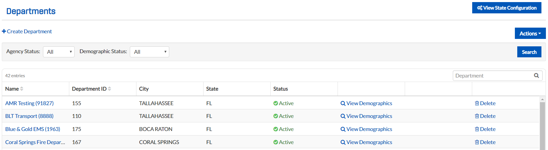 Manage Facilities – TripTix