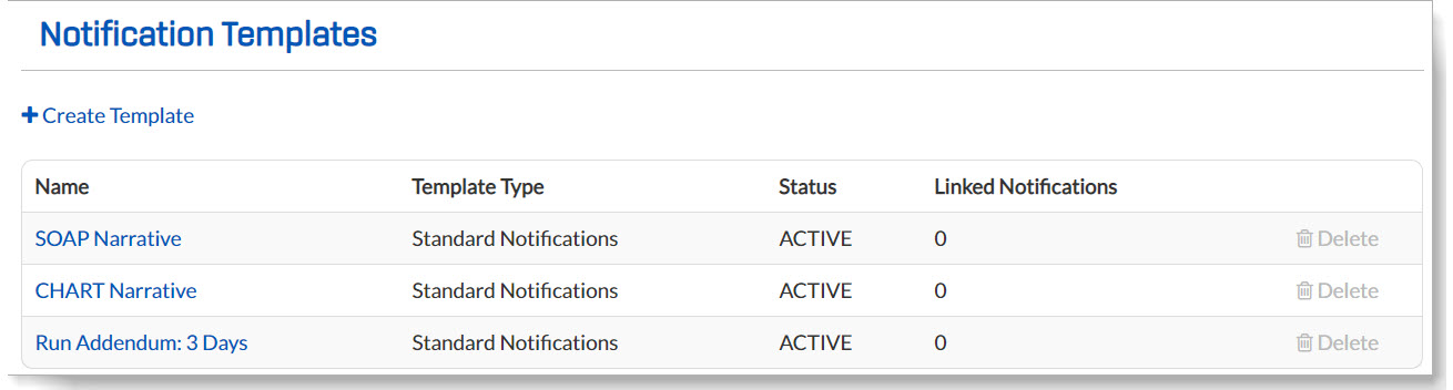 Create a Notification Template – TripTix